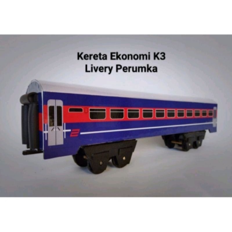 Jual Gerbong Ekonomi K3 Livery Perumka | Shopee Indonesia Jual Gerbong Ekonomi K3 Livery Perumka | Shopee Indonesia