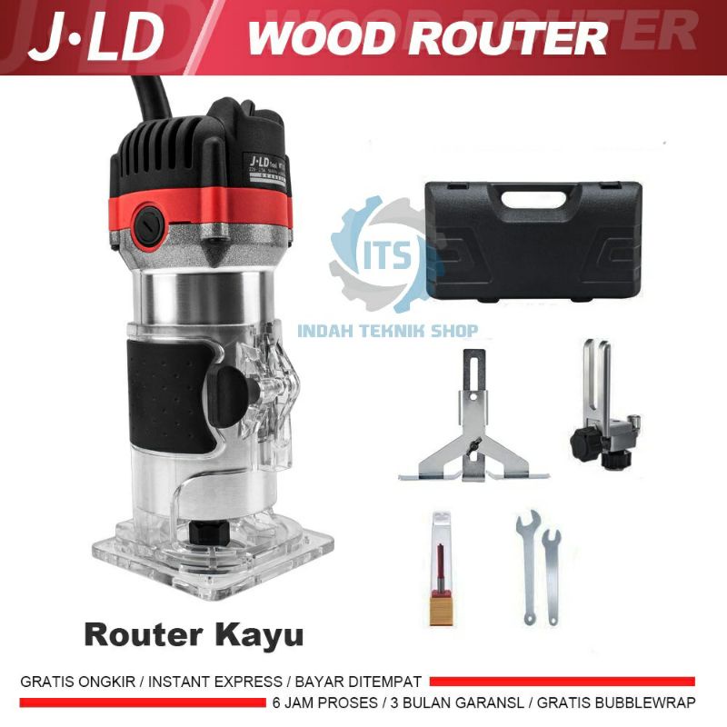 Jual Promo JLD Tool Mesin Profil Kayu Trimmer Router MT370 berkualitas ...