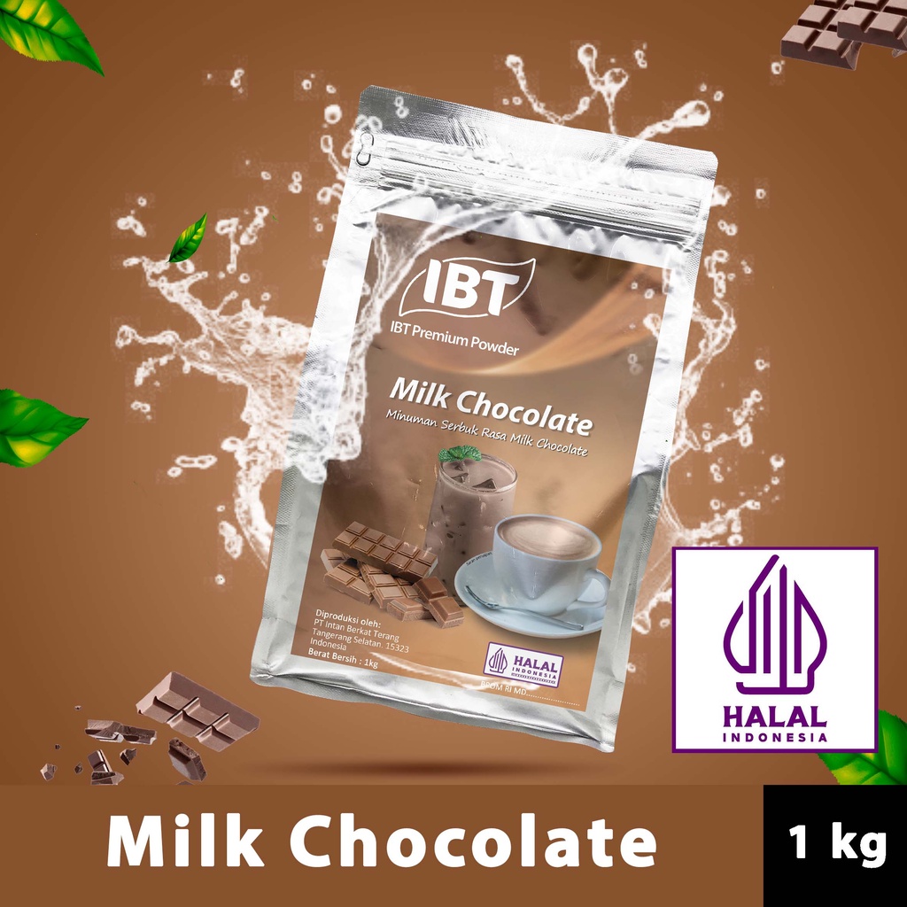 Jual Bahan Minuman Bubuk Rasa Milk Chocolate Serbuk Coklat IBT All ...