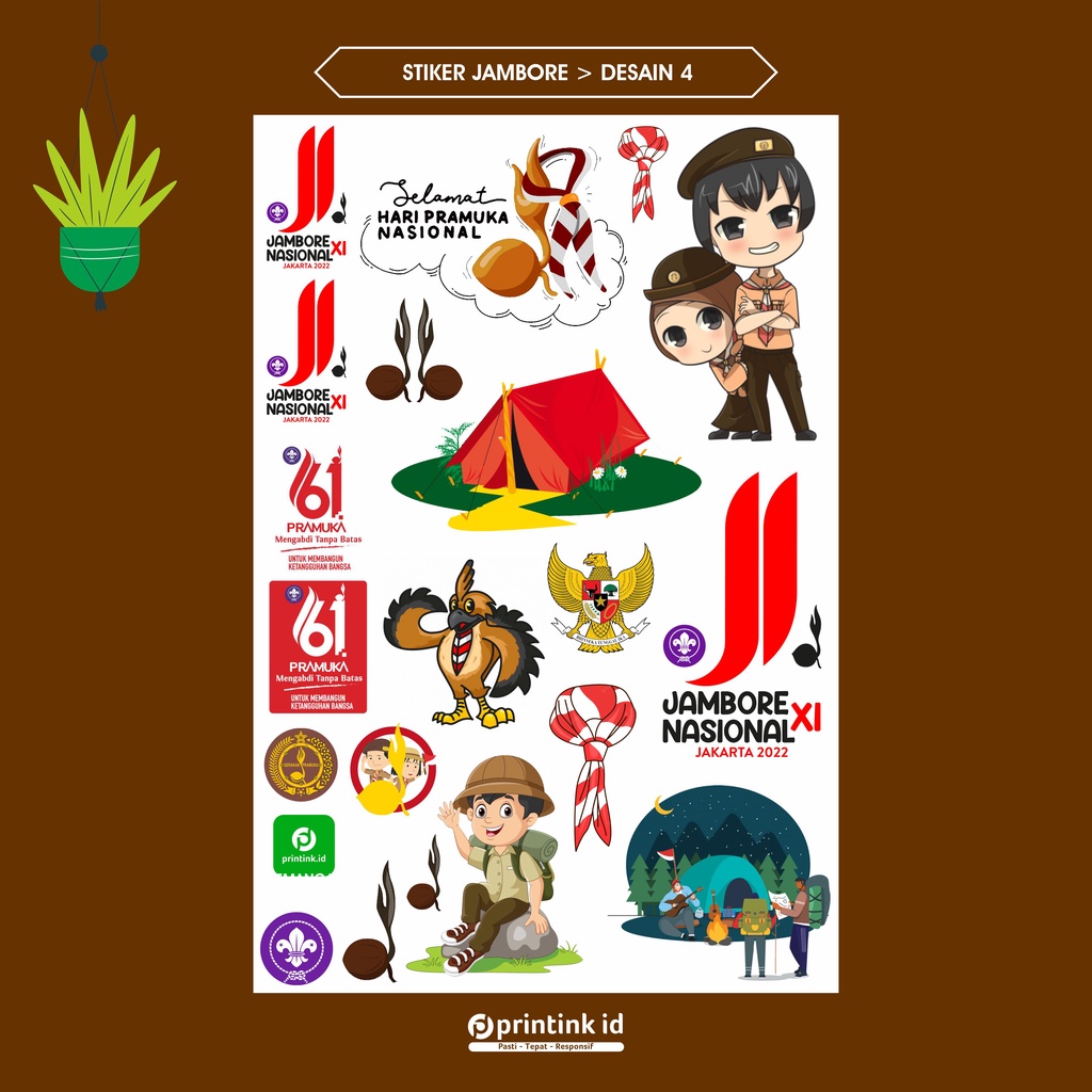 Jual Sticker Spesial Hari Pramuka | Shopee Indonesia