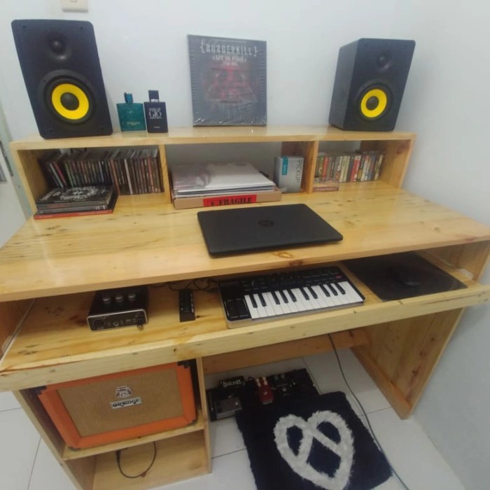 Jual Meja Bar Meja Recording Studio Jati Belanda | Shopee Indonesia
