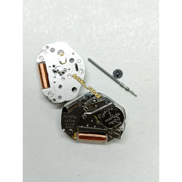 Jual mesin jam tangan miyota 2036 (3jarum) original japan | Shopee Indonesia