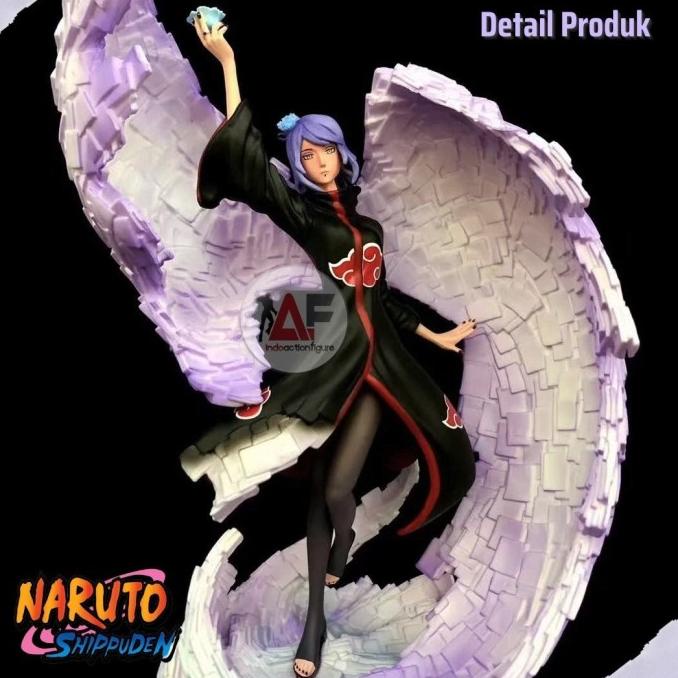 Jual STATUE NARUTO KONAN AKATSUKI GK ANGEL BATTLE CLOUDS STUDIO DESIGN ...