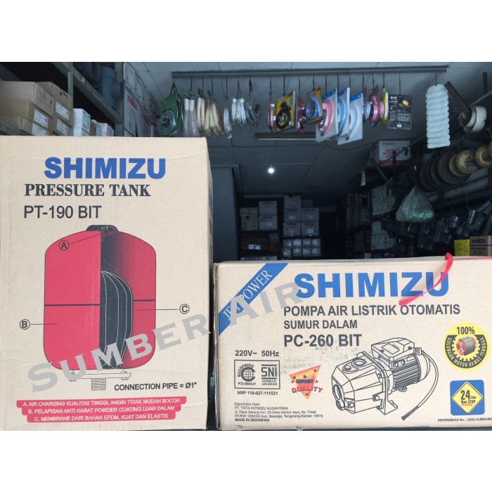 Jual Pompa Air Shimizu Pc 260 Bit | Shopee Indonesia