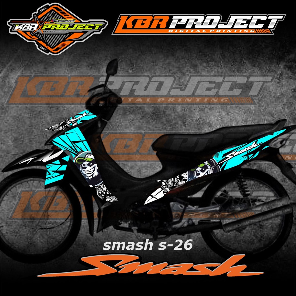 Jual Stiker Striping Smash 2008 2009 Lis Variasi Stiker Motor Suzuki ...
