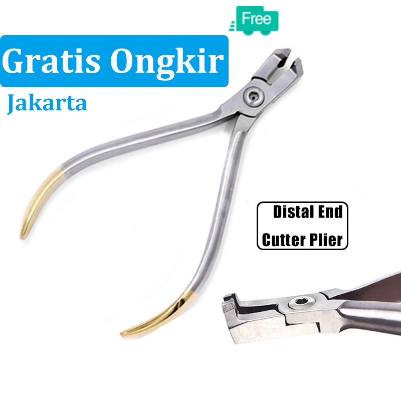 Jual Dental distal end cutter tang potong kawat gigi hard wire behel ...