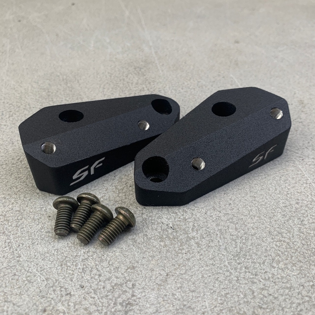 Jual Bracket Braket Dudukan Adaptor Spion Mirror Kawasaki ZX25R ZX25RR ...