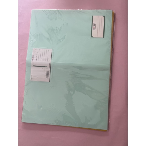 Jual Clear Holder isi 40 Lembar / ukuran folio / Map Clear Holder / isi ...