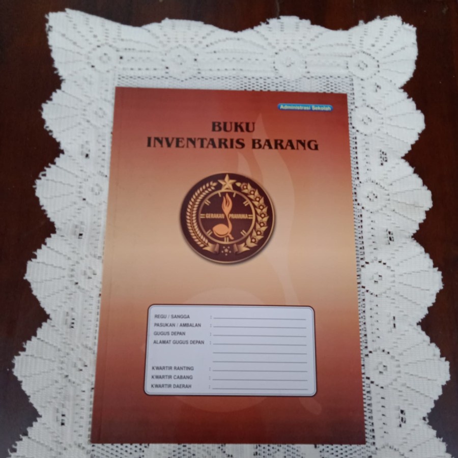 Jual Buku inventaris barang(buku administrasi kepramukaan) | Shopee ...