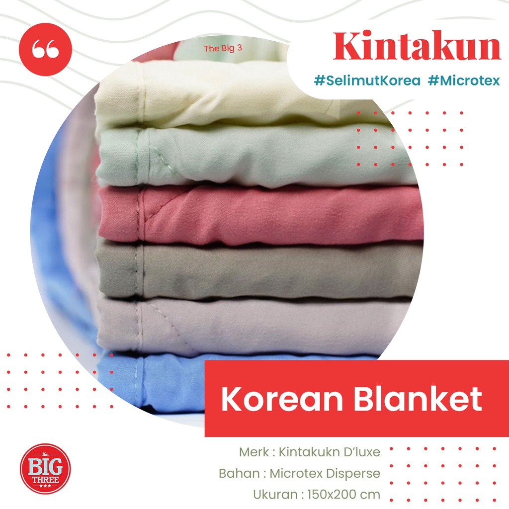 Jual KINTAKUN Selimut Travel Pouch Korea 150x200 - Ardan Butter Cream ...