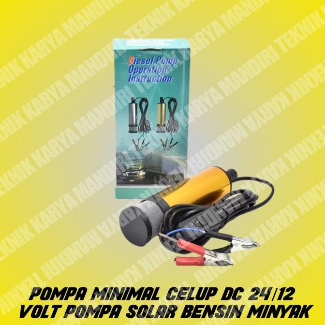 Jual Pompa Air Celup Mini Portable 24 Volt Diesel Pump Pompa Solar ...