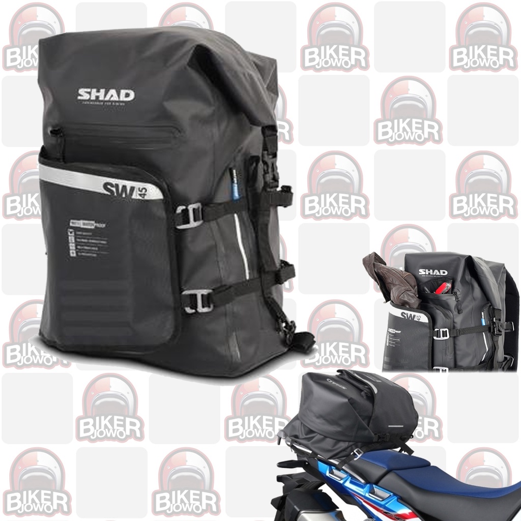 Jual Tas Touring Tailpack Tailbag Shad SW45 Biker Motor Backpack Tas ...