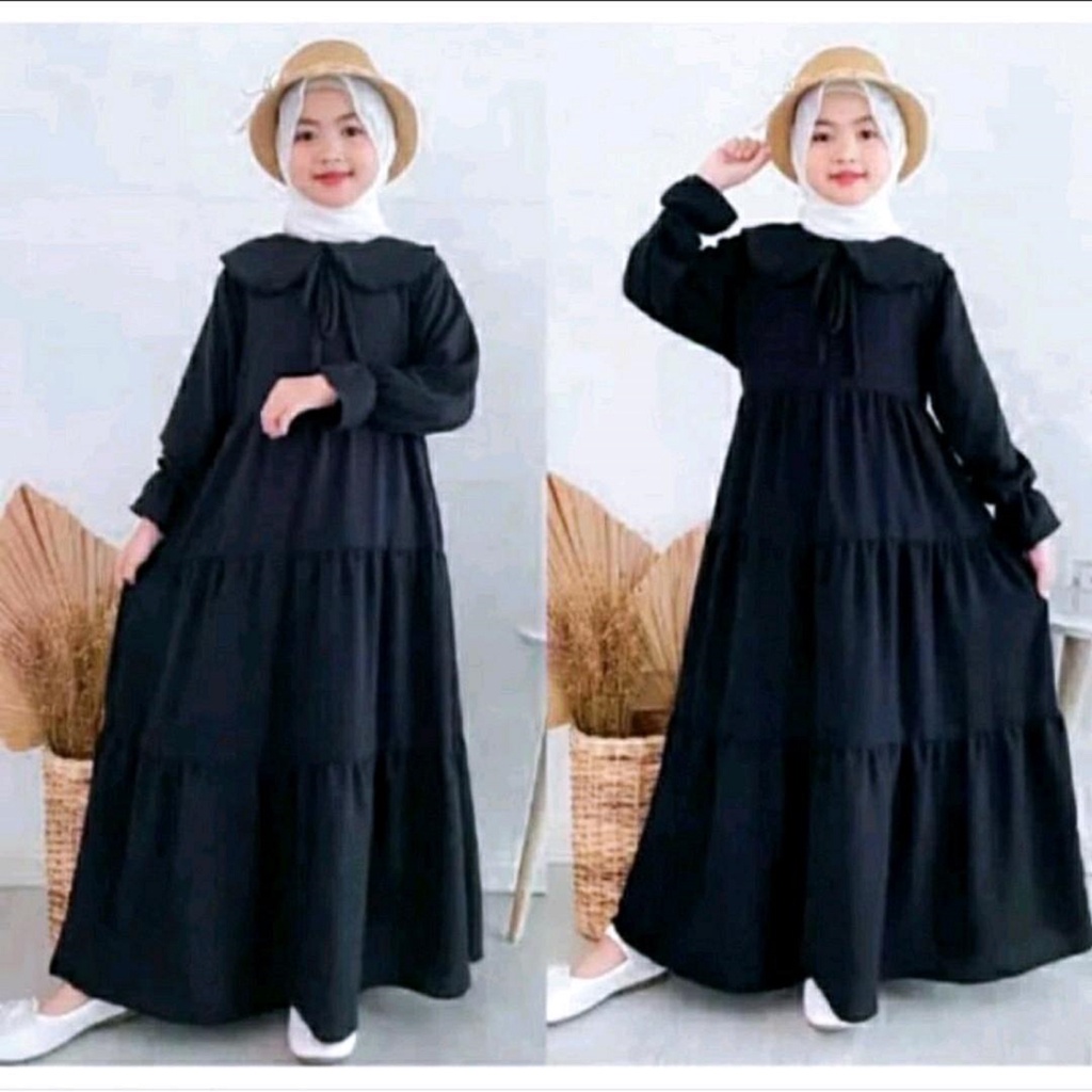 Jual GAMIS ANAK HITAM POLOS USIA 5 -14 TAHUN ( M L XL XXL ) | Shopee ...