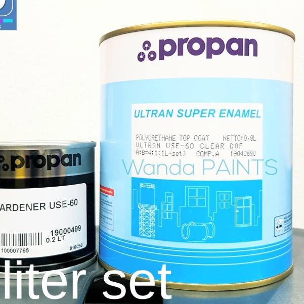 Jual PROPAN ULTRAN SUPER ENAMEL USE60 PU Clear Dof (1 LITER) | Shopee ...
