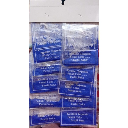 Jual Belau pakaian blau pakaian cap kuda terbang isi 10 pcs | Shopee ...