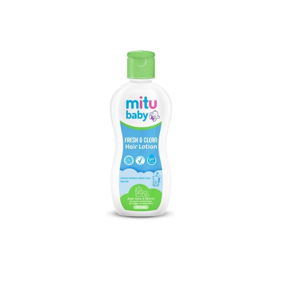 Jual MITU Baby Hair Lotion Botol 100 ml | Shopee Indonesia