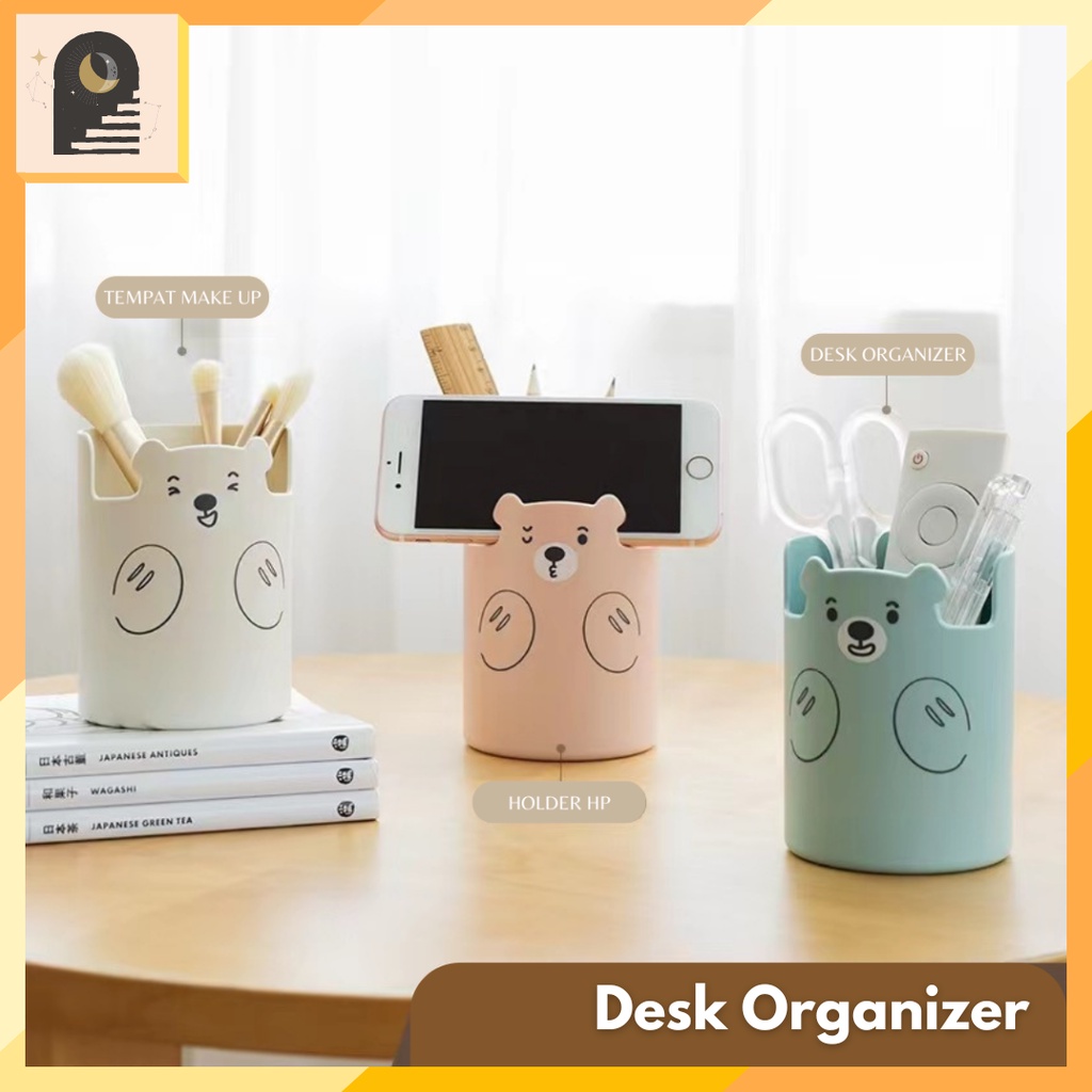 Jual Either.id - Desk Organizer Tempat Pensil Pen Stand Tempat Make Up ...