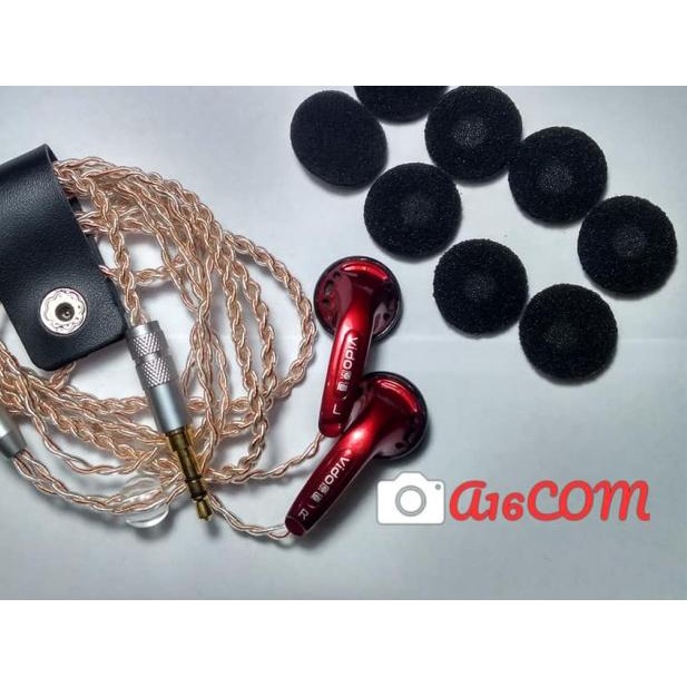 Jual EARBUD VIDO MIC DIY RECABLE v2 - Biru | Shopee Indonesia