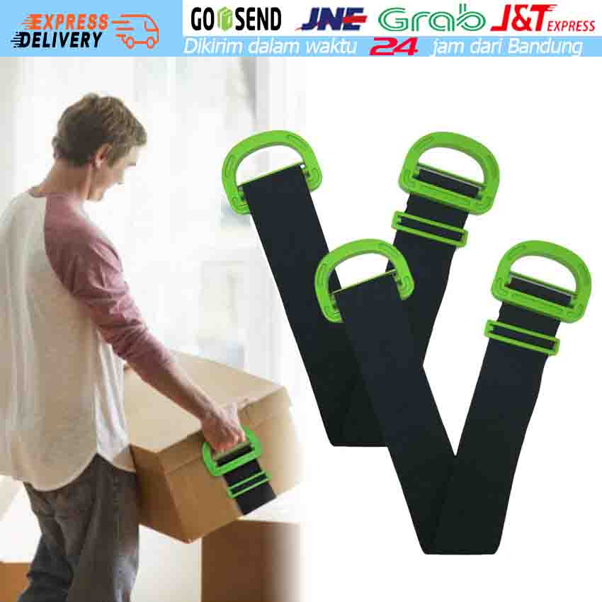 Jual CLEVER CARRY STRAP Hand Lifting Dolly Moving Strap Angkat Barang ...