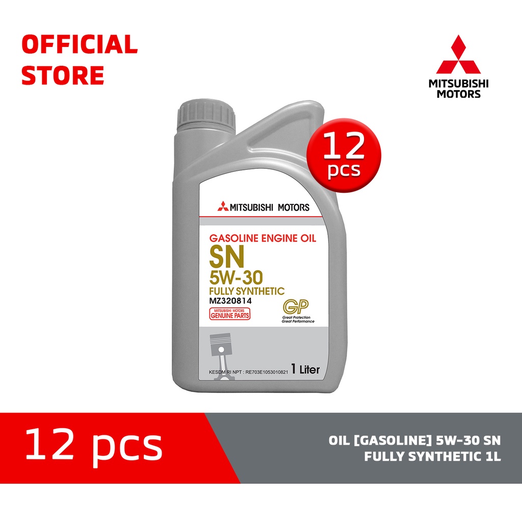 Jual PAKET OLI 5W-30 SN 1L FULLY SYNTHETIC OIL (12 x 1L) | Shopee Indonesia