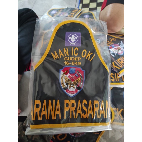 Jual ban-lengan pramuka/scout(custom logo tulisan dan warna banlengan ...