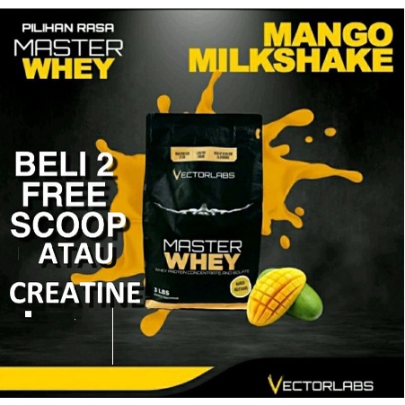 Jual Whey protein master whey repaking 1 lb (450G) vectorlabs ber BPOM ...
