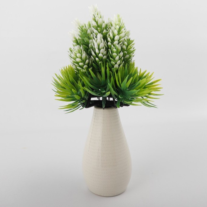 Jual Vas Bunga Pot Bunga Kecil Putih | Shopee Indonesia