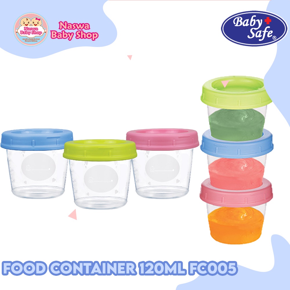 Jual Baby Safe Food Container 120ml FC005 | Shopee Indonesia