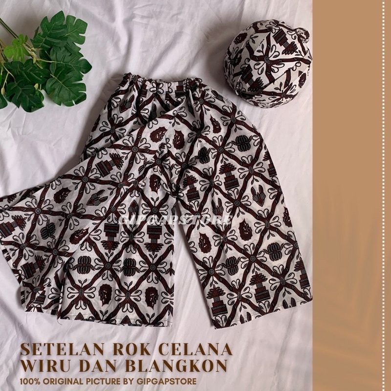 Jual Rok Celana Anak Gip Gap Store Warna Putih Motif Sido Mulyo ...