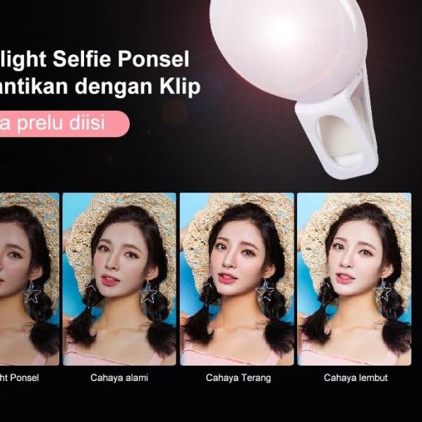 Jual INBEX Mini Ring Light/Portable Selfie Light for Photography ...