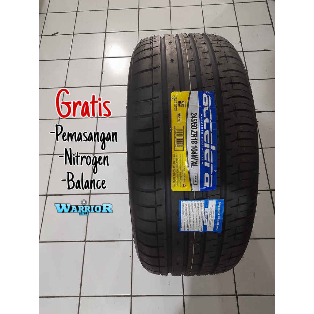 Jual Ban Mobil Ukuran 245/50 R18 Merk Accelera PHI-R | Shopee Indonesia