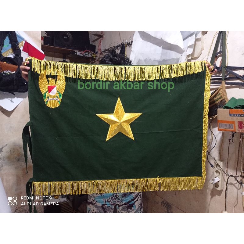 Jual bendera pataka rapati tni ad bintang 1 terbaru/bnedera petaka ...