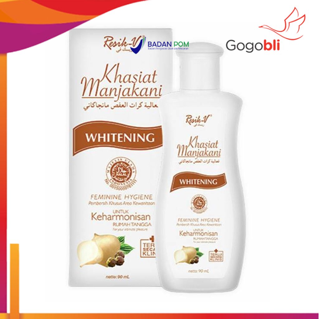 Jual Resik-V Khasiat Manjakani Whitening 90ml | Shopee Indonesia