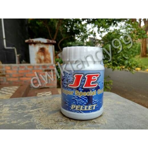 Jual Makanan Ikan Louhan/Lohan Pelet JE Super Special Gold 100gr ...