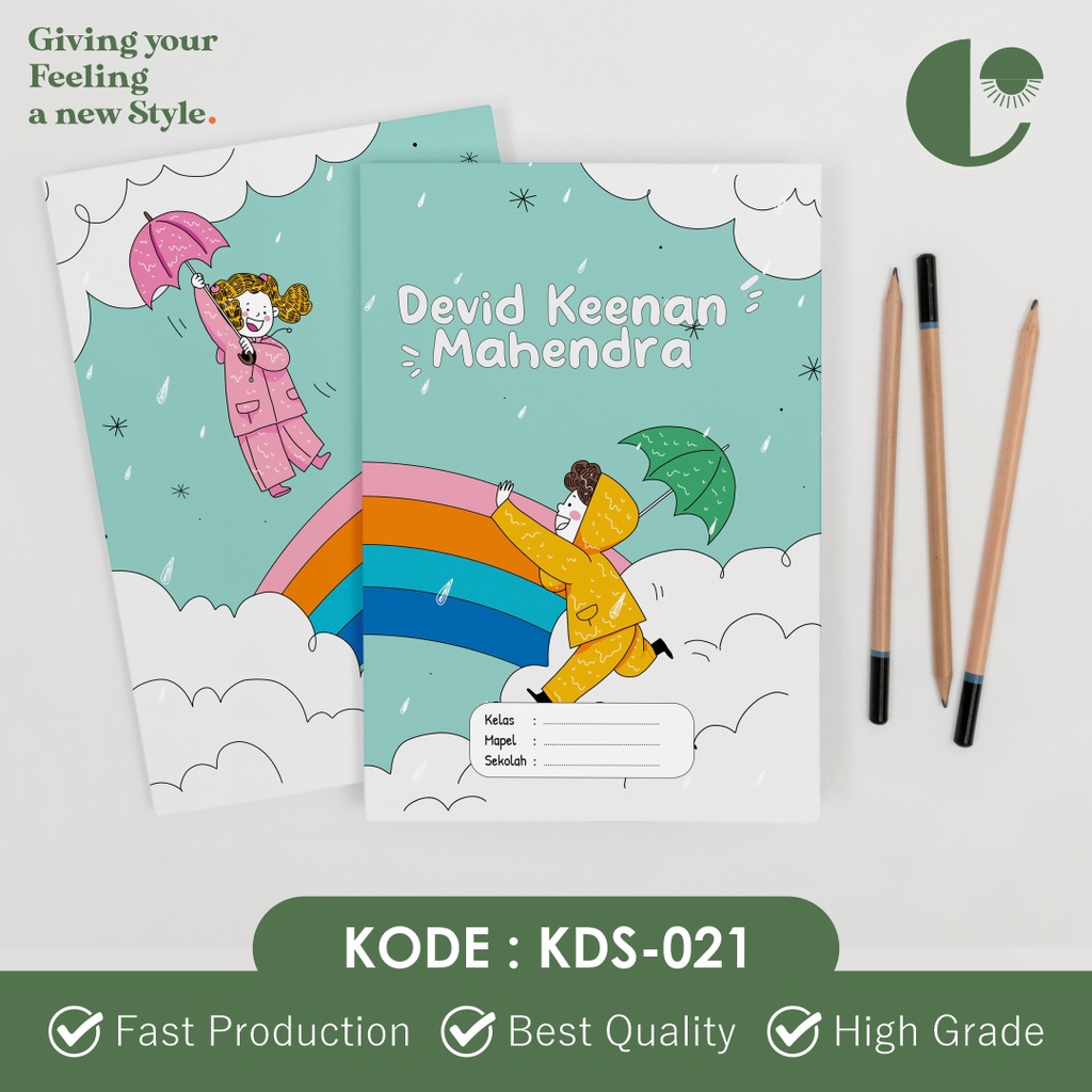 Jual Sampul Buku Custom | Sampul Aesthetic | Sampul Custom Nama | Free Desain - KDS-021 | Shopee ...