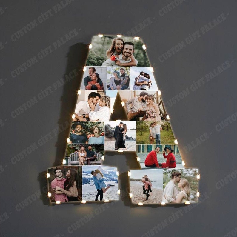 Jual Bingkai foto teks custom huruf dan angka - Kolase bingkai foto ...