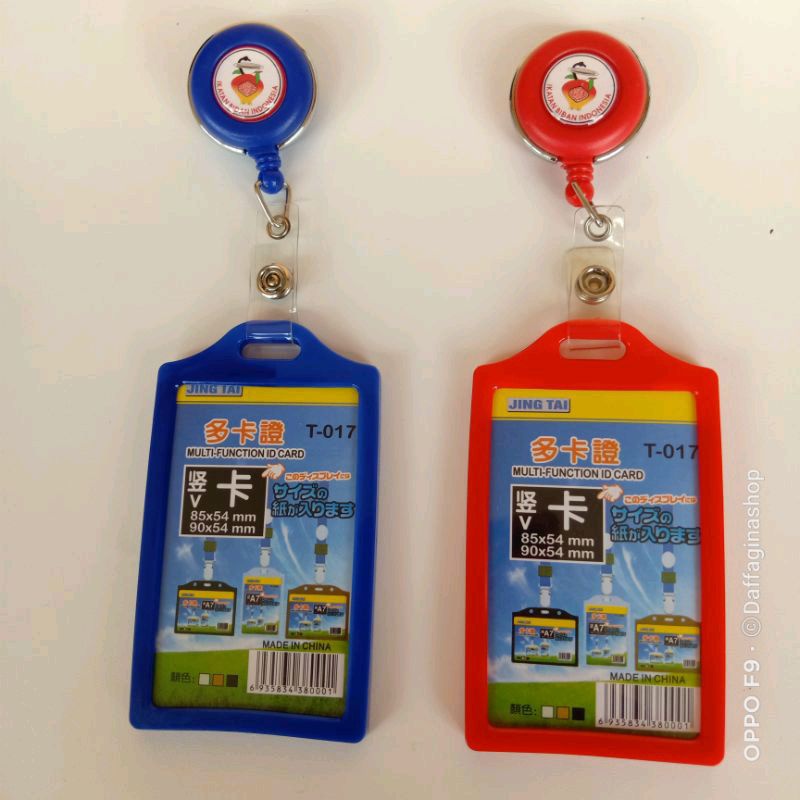 Jual IBI Ikatan Bidan Indonesia Name Tag Gantungan Id Card Holder ...