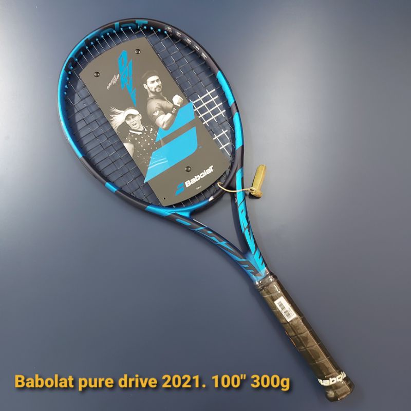 Jual RAKET TENIS BABOLAT PURE DRIVE 2021. 100" 300G (NC) ORIGINAL ...
