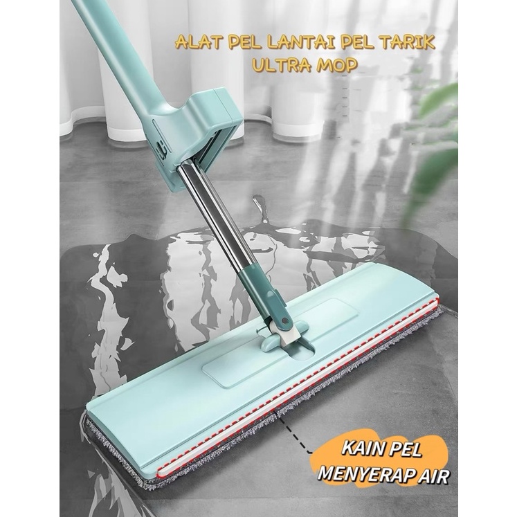 Jual MM - A154 - Alat Pel Lantai Ultra Mop - Pel Lantai Microfiber ...