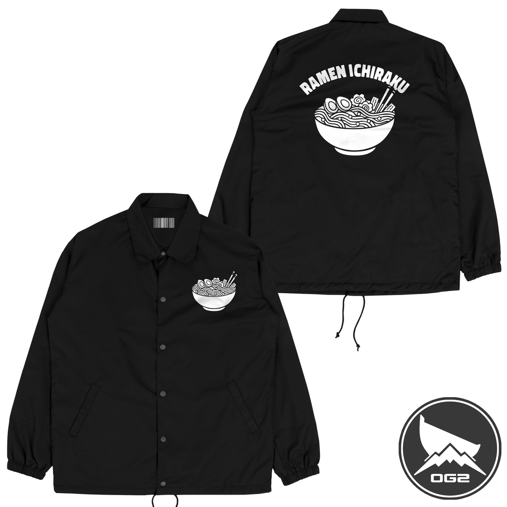 Jual Jacket Coach anime ramen ichiraku naruto japanes food A140 jaket ...