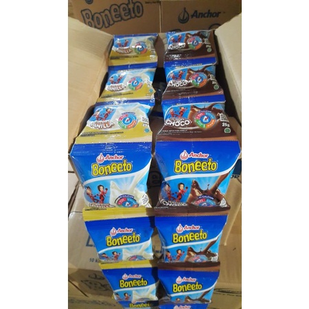 Jual Boneeto Cokelat dan Vanilla 25gr | Shopee Indonesia
