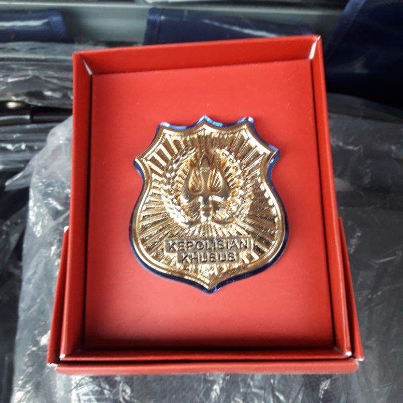 Jual kewenangan kepolisian kusus mika biru/lencana/pin/emblem polri ...