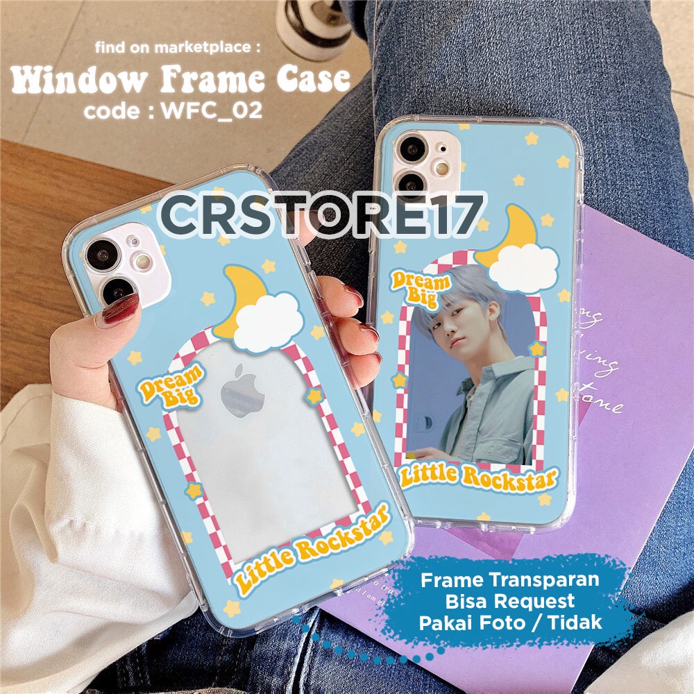 Jual CUSTOM CASE WINDOW FRAME CASE SERIES / TRANSPARENT DESIGN / KODE ...
