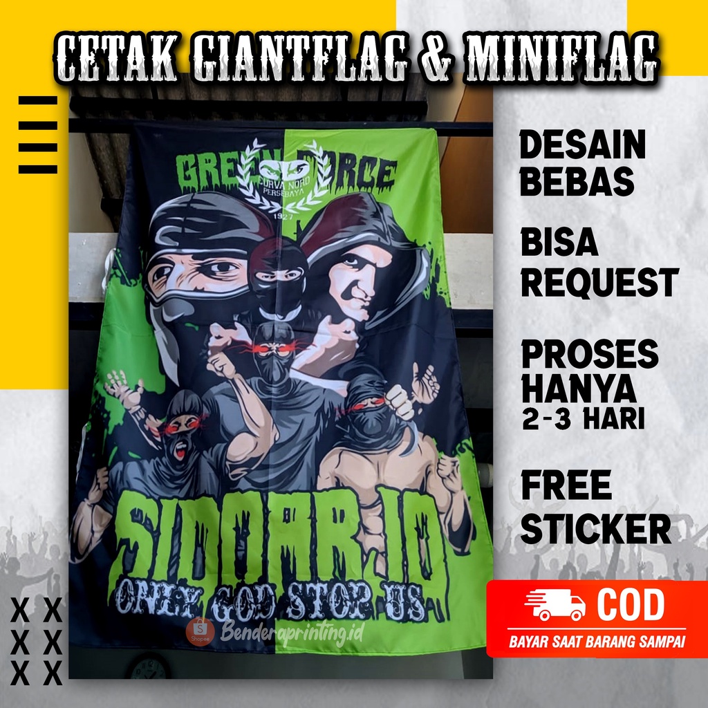 Jual PROMO! Cetak Bendera Printing Custom Giantflag(GF) Miniflag(MF ... Jual PROMO! Cetak Bendera Printing Custom Giantflag(GF) Miniflag(MF ...