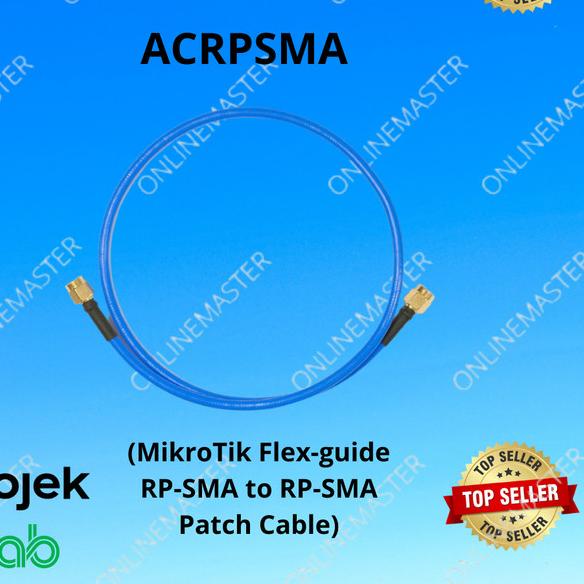 Jual ACRPSMA (MikroTik Flex-guide RP-SMA to RP-SMA Patch Cable ...