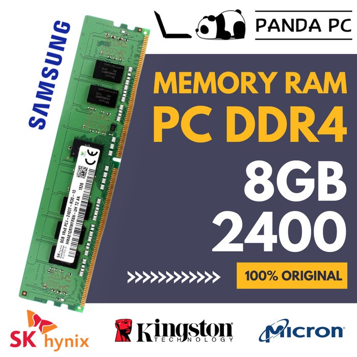 Jual RAM Memory PC DDR4 8GB PC4 Longdim Original Termurah | Shopee ...