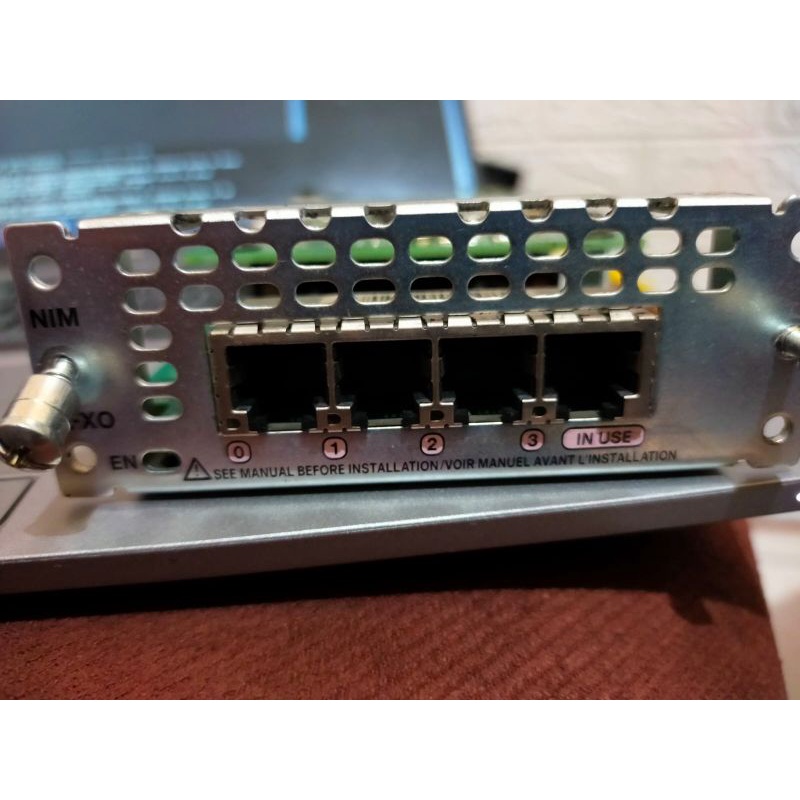 Jual cisco module voice NIM-4FXO ISR 4331 | Shopee Indonesia
