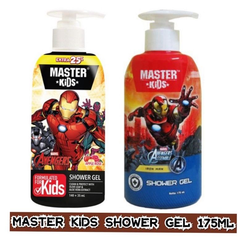 Jual Master Kids Shower Gel 175ml with Pump | Shopee Indonesia