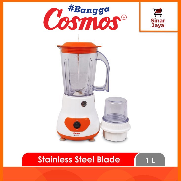 Jual COSMOS CB-171 P / CB-111 Blender Plastik 2in1 (1 Liter) | Shopee ...