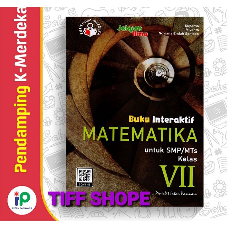 Jual BUKU INTERAKTIF MATEMATIKA KELAS VII, 7 SMP KURIKULUM MERDEKA BELAJAR TAHUN 2022 INTAN ...